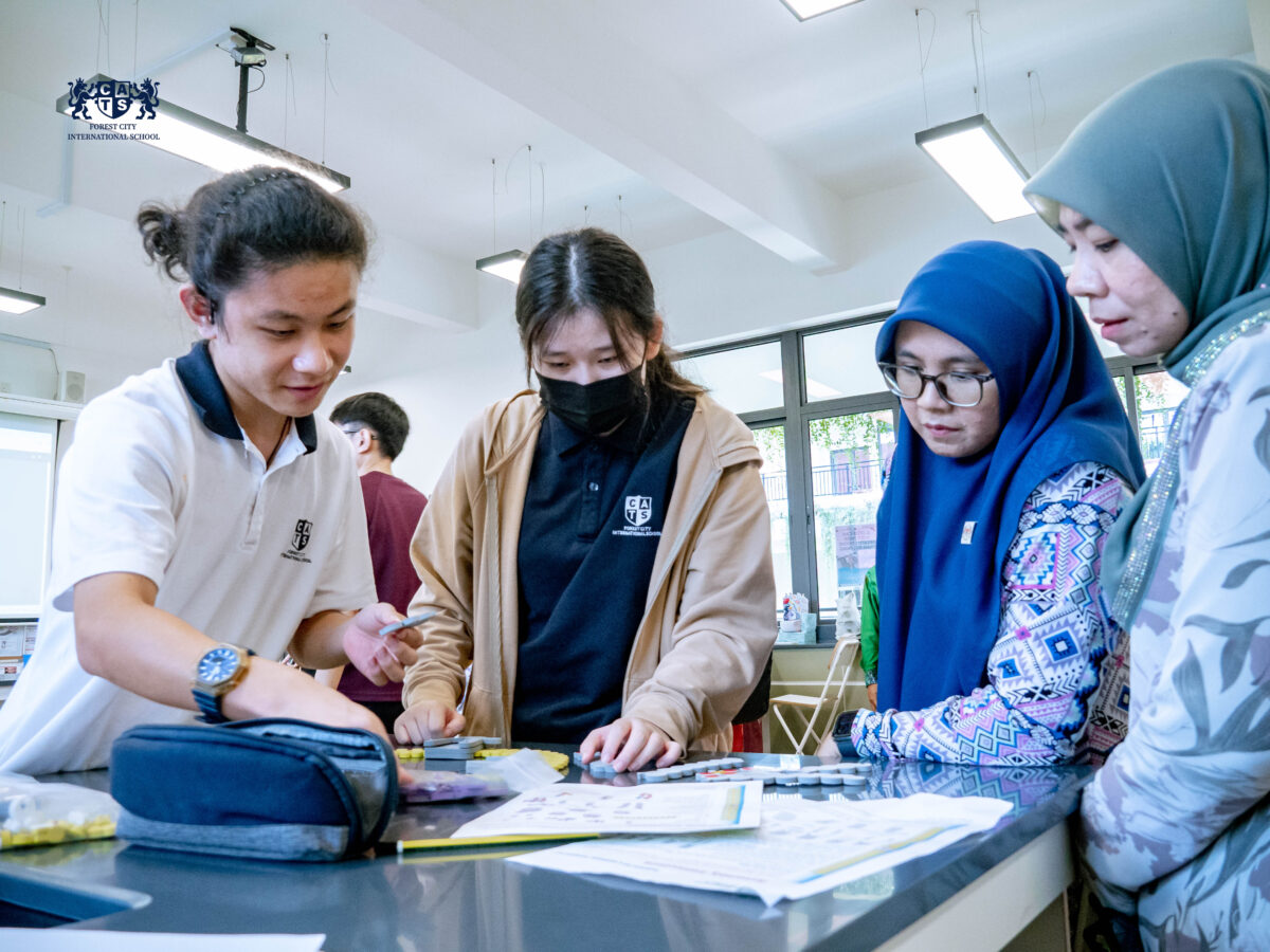 MOE Visit - Forest City International School